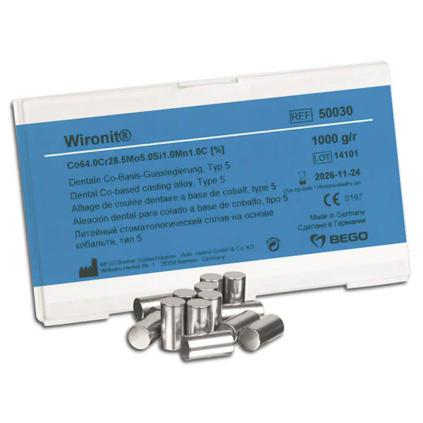Wironit Extrahart, Cobalt-Chromium Partial Denture Alloy