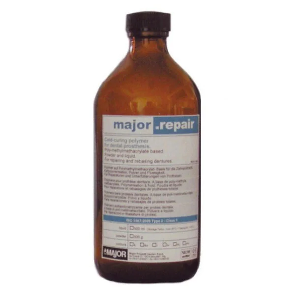 Major Repair Resin Liquid, Transparent, Self-Cure