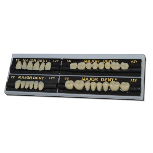Major Classic, Artificial Teeth Denture Complete Set, 2C-3R
