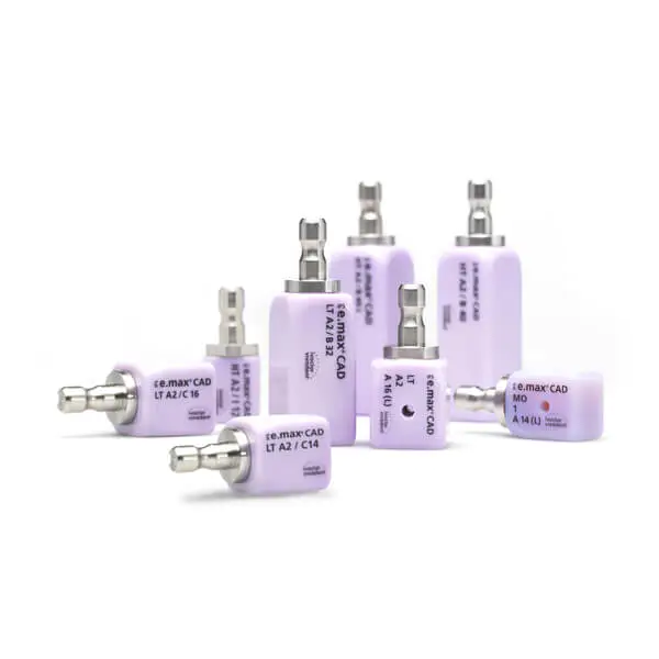 IPS e.max CAD, LT, BL2, I12, CEREC/inLab Block